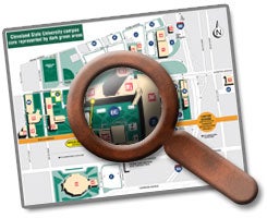 Parking and Campus Map | Cleveland State University